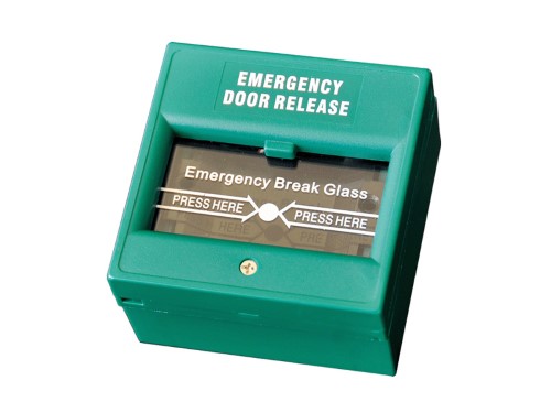 CSD | Secor Call Point, Breakglass DPDT, Green