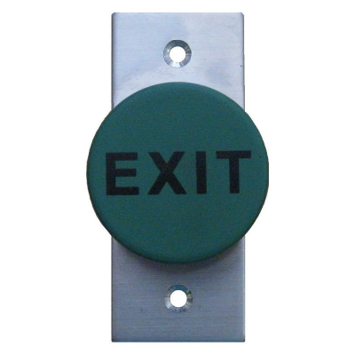 CSD | Exit button, Heavy Duty Mushroom, Green, IP66, Vandalproof ...