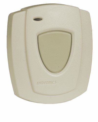 CSD | Inovonics Single Button, Water Resistant Pendant Transmitter, Beige