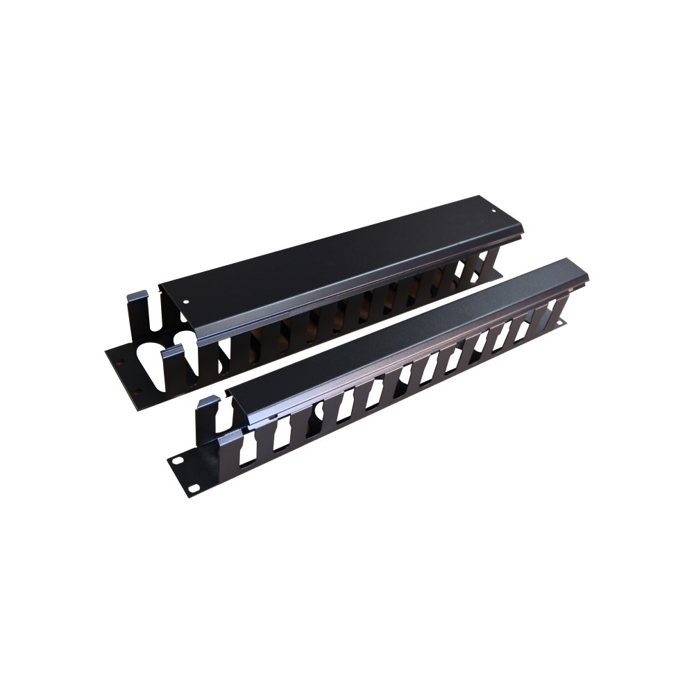 CSD | PSS 1RU Horizontal Cable Management - Slotted duct type (for all ...