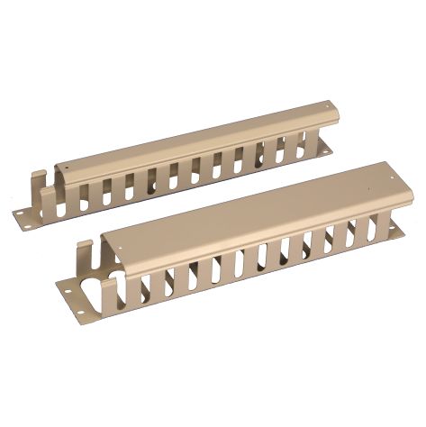 CSD | PSS 2RU Horizontal Cable Management - Slotted duct type (to suit ...
