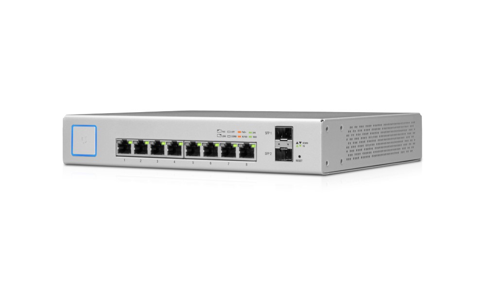 CSD | Ubiquiti UniFi Managed Gigabit PoE Switch, 8 Ports, 802.3af, 150W