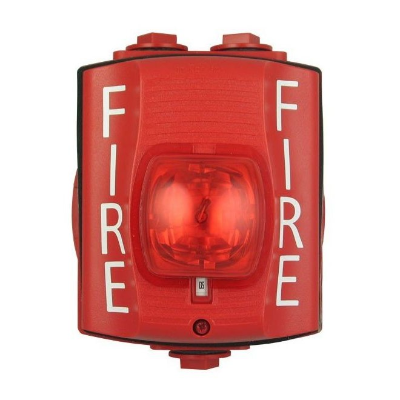 CSD | Honeywell Fire Conventional Red Strobe with Weatherproof Back Box ...
