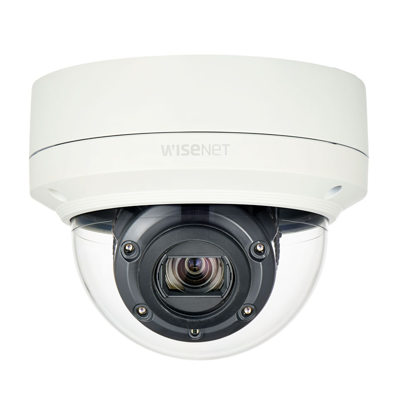 CSD | Hanwha Wisenet 2MP Outdoor Dome Camera, H.265, 60fps, 150dB WDR, 70m IR, 5.2-62.4mm