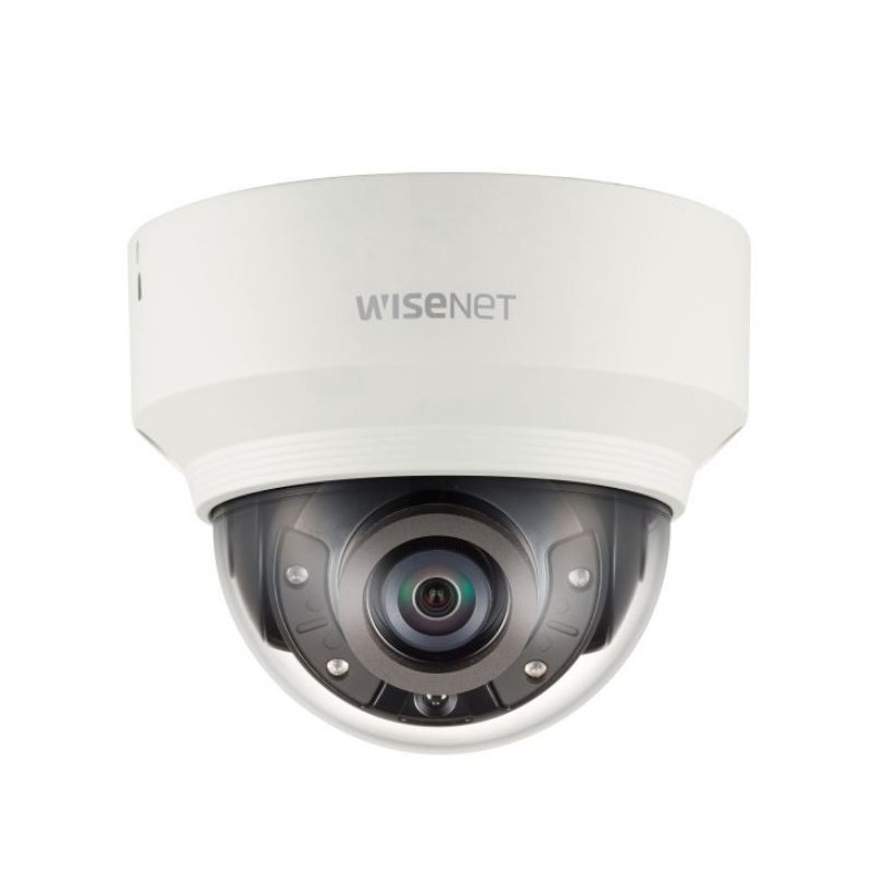 CSD | Hanwha Wisenet 5MP Outdoor Dome Camera, H.265, 30fps, 120dB WDR, 30m IR, 3.7mm