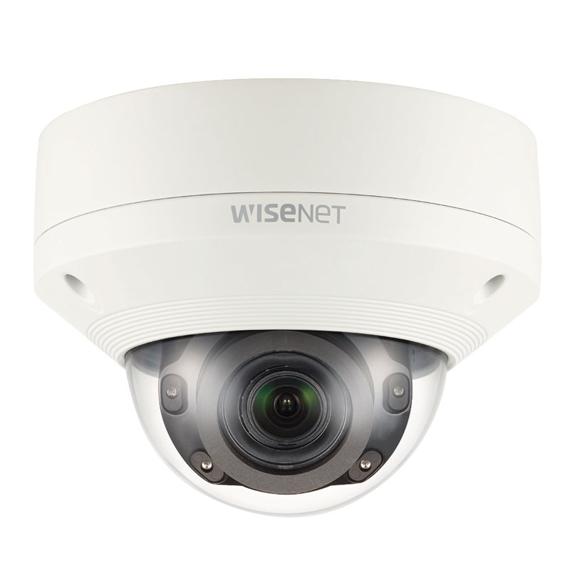 CSD | Hanwha Wisenet 5MP Outdoor Dome Camera, H.265, 30fps, 120dB WDR, 50m IR, 3.9-9.4mm