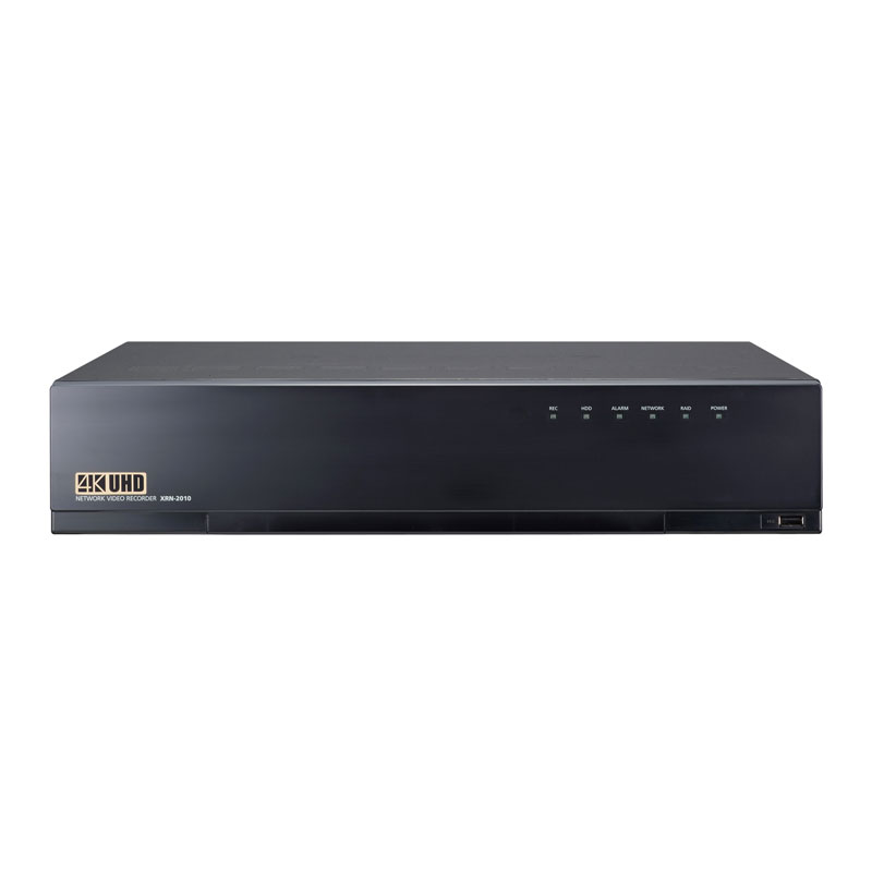 CSD | Hanwha Wisenet 32ch 4k NVR, P2P, H.265, 256Mbps, 12MP IPC max, no ...