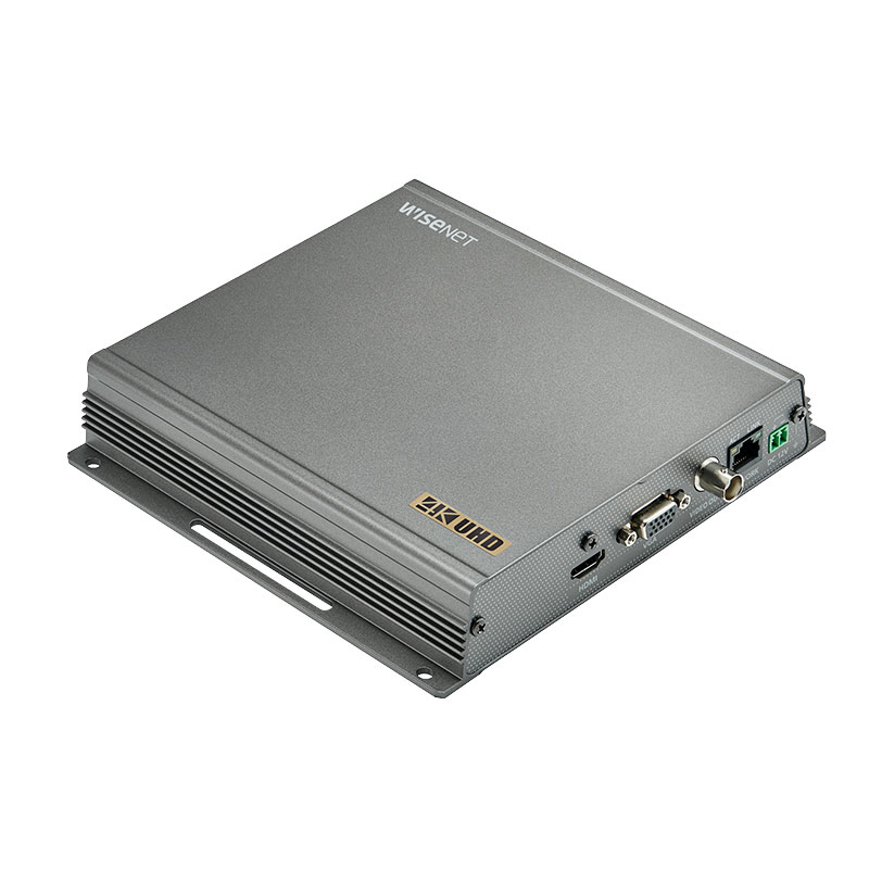 CSD | Hanwha Wisenet Decoder, 48ch, 30fps at 8MP, HDMI, VGA, BNC, PoE ...