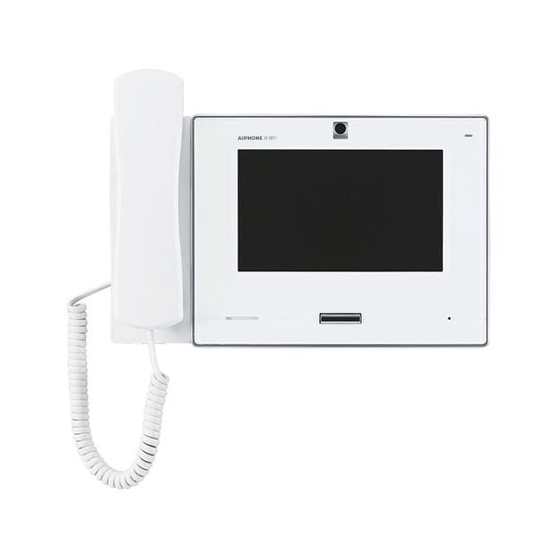 CSD | Aiphone IX 2 Series 7" Master Intercom Station With Handset, White