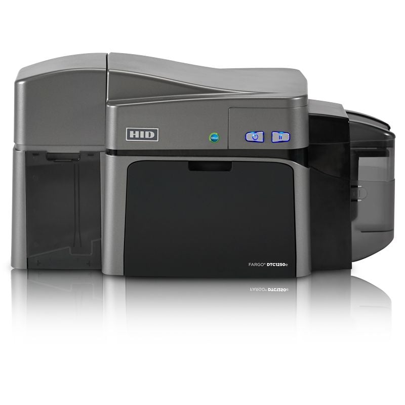 CSD | Fargo DTC1250e Dual Sided Card Printer with ISO Dual Mag Stripe ...