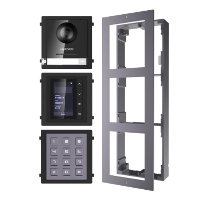 CSD | Hikvision 2nd Gen IP Intercom Kit, Door Station, Keypad, Display ...