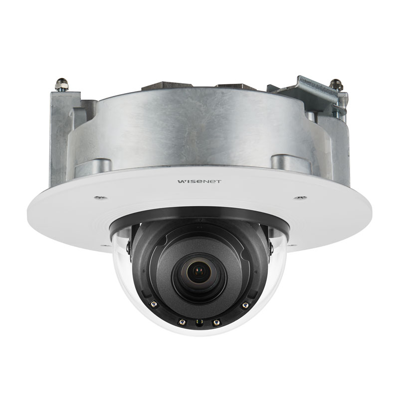 CSD | *SpOrd* Hanwha Wisenet 4K AI Indoor Dome Camera, H.265, 30fps, WDR, IR, IK10, 4.5-10mm