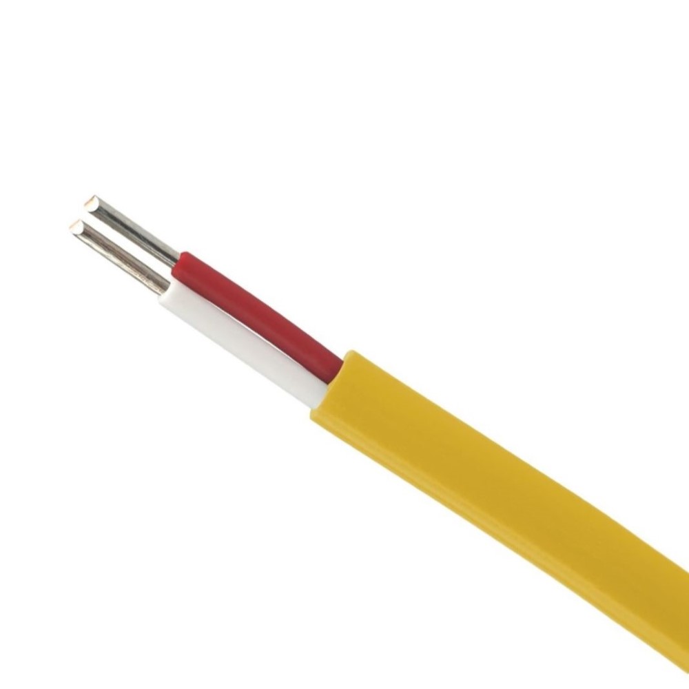 CSD | Aiphone Intercom Poly Cable, Yellow, 2 x 1.2mm, 100m Reel