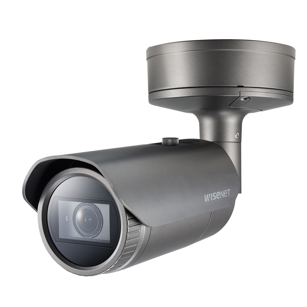 CSD | Hanwha Wisenet 4K Outdoor Bullet Camera, H.265, 30fps, WDR, IR ...
