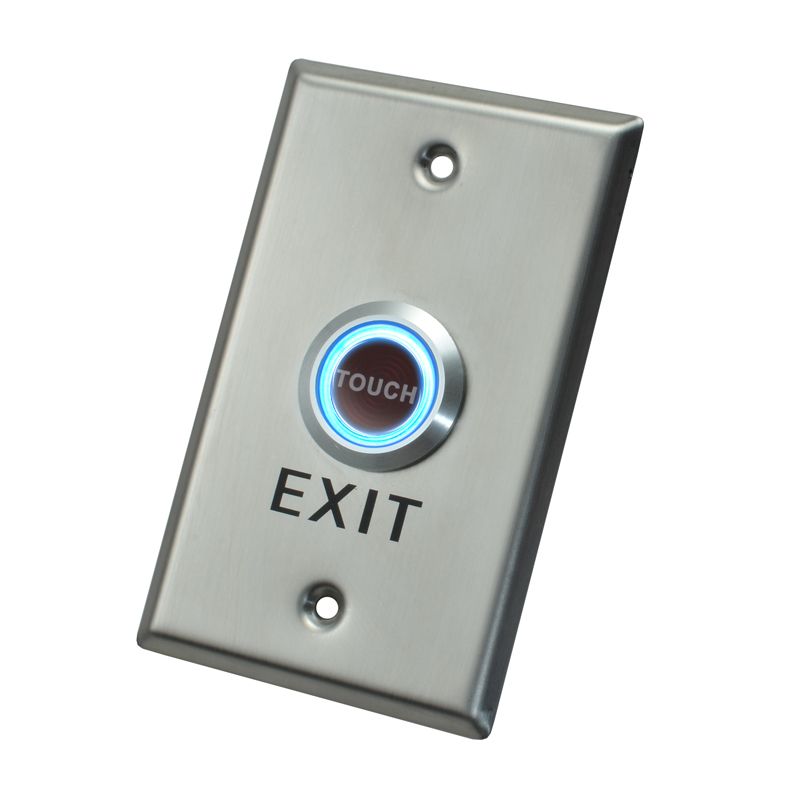 CSD | X2 Touch Exit Button, Stainless Steel - Large, SPDT, 12VDC CSD | X2 Touch Exit Button, Stainless Steel - Large, SPDT, 12VDC