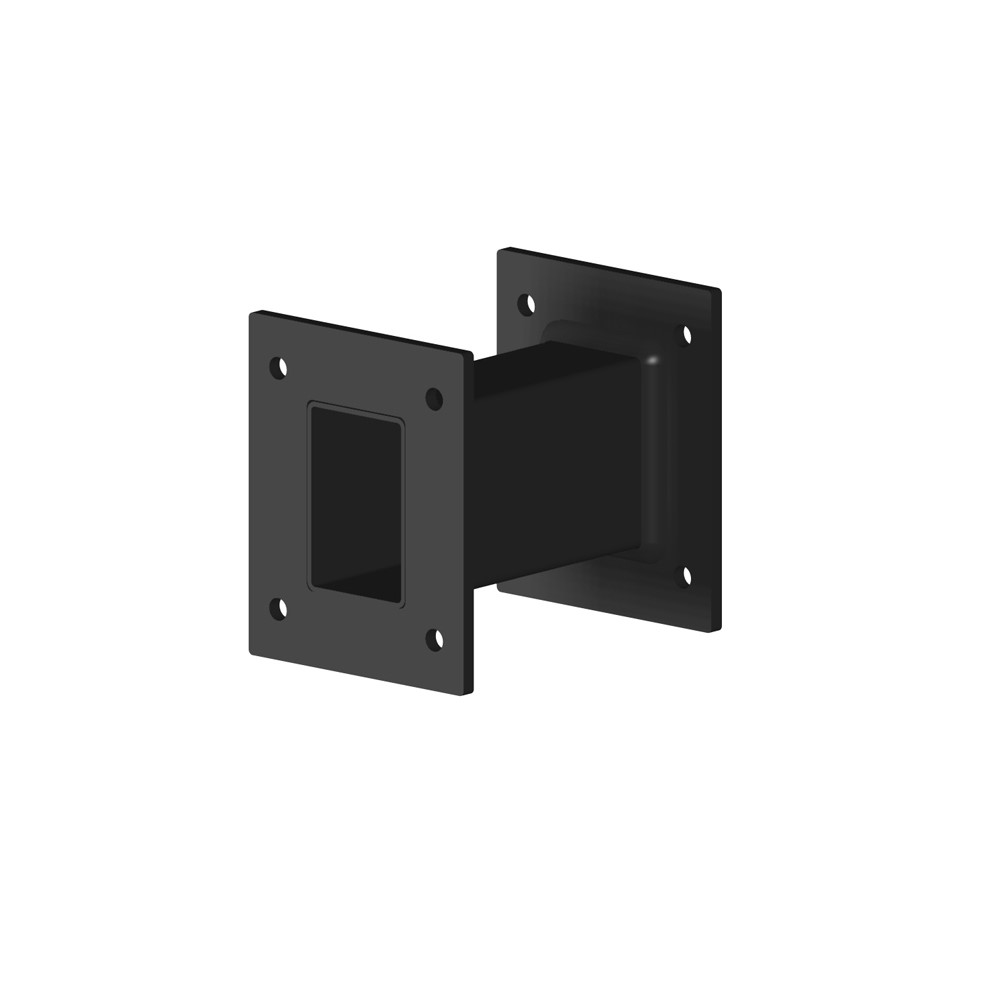 CSD | SDC Outdoor Mount Extension to suit SEQ Bollard, 150mm, Black