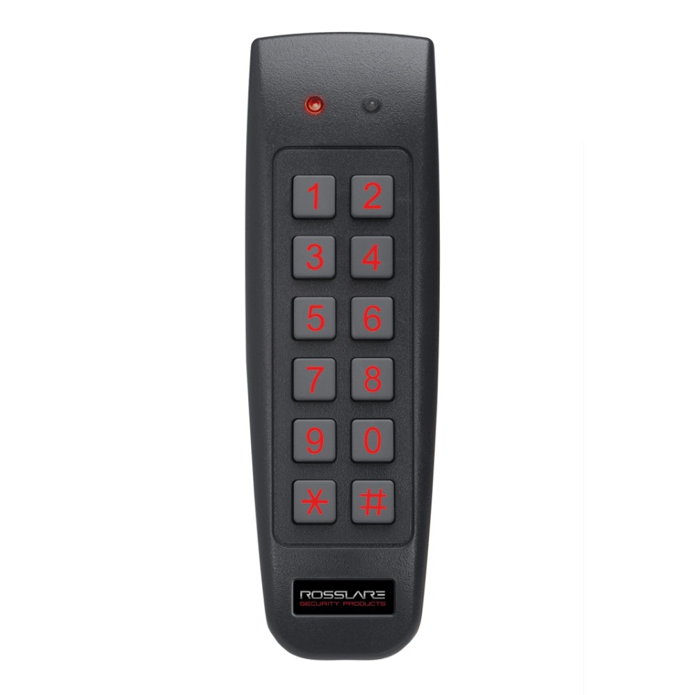 CSD | Rosslare Standalone 2x6 PIN Keypad, 2 Form C Outputs Back lit ...