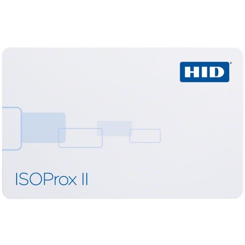 CSD | HID Prox II ISO Card, Seq Numbering, (Custom Programmed Locally)