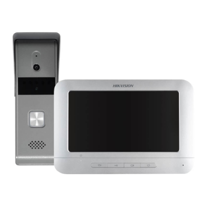 CSD | Hikvision 4 Wire Intercom Analogue Kit, 1 to 1, Surface Mount