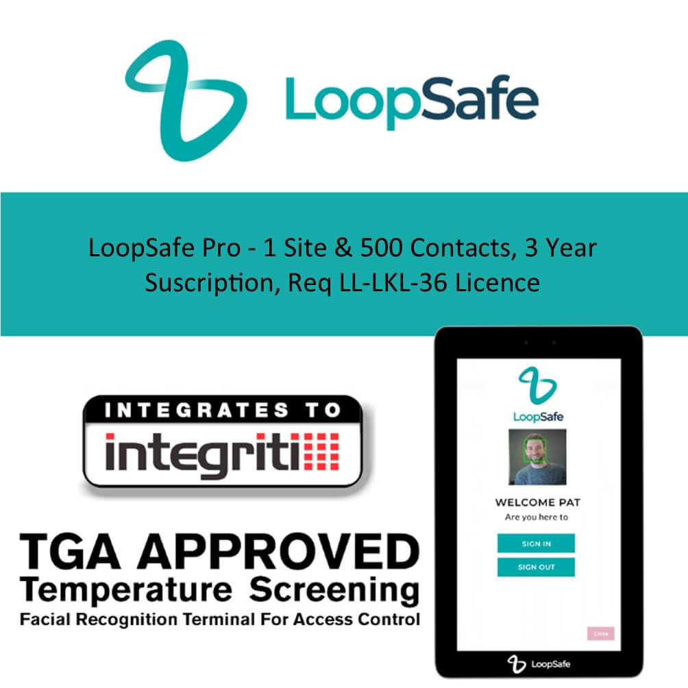 CSD | LoopSafe Pro - 1 Site & 500 Contacts, 3 Year Subscription, Req LL ...