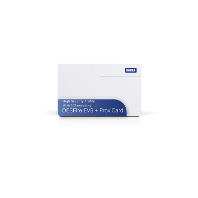 CSD | HID Mifare DESFire EV3 SIO Encoding + Prox, ISO Card, 8k, Dynamic ...