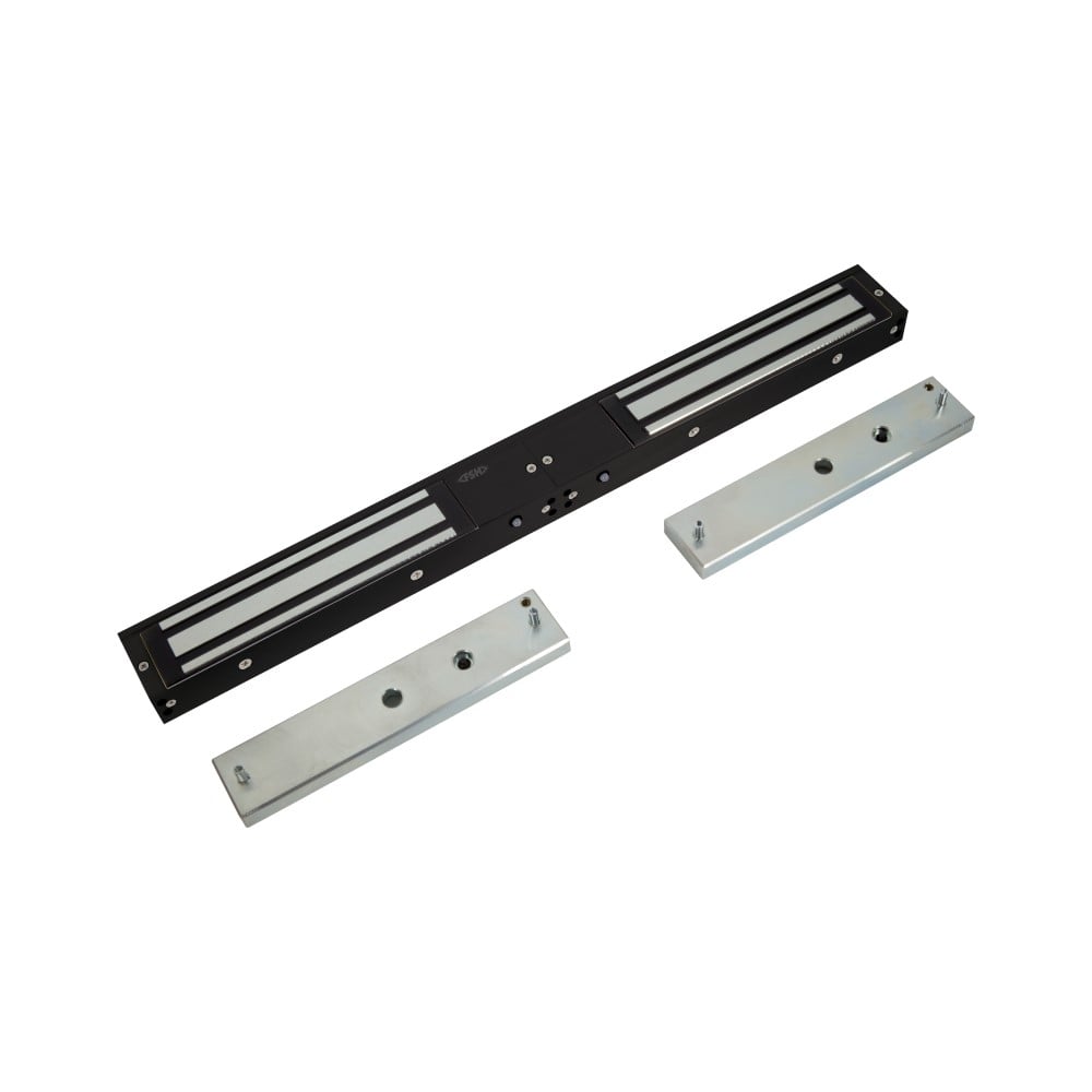 CSD | FSH FEM4300 Double Mag Lock, Monitored, 280kg, Black