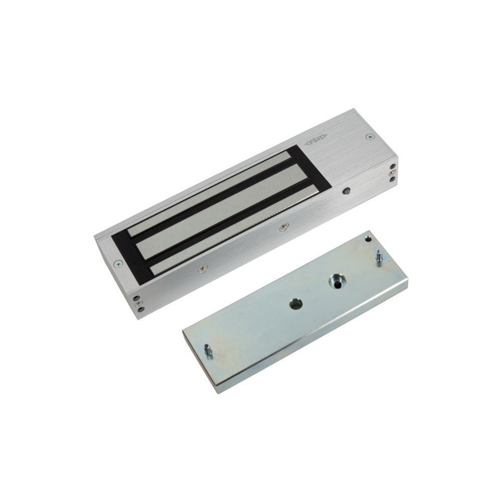 CSD | FSH FEM6600M Single Mag Lock, Monitored, 580kg, 12/24V DC