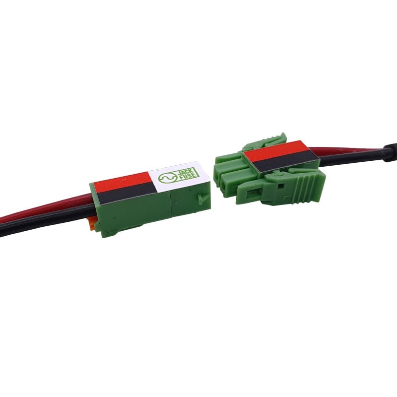 CSD | Jack Fuse 2 Way Fast Connector Lockable Power Joiner, 10 Pack