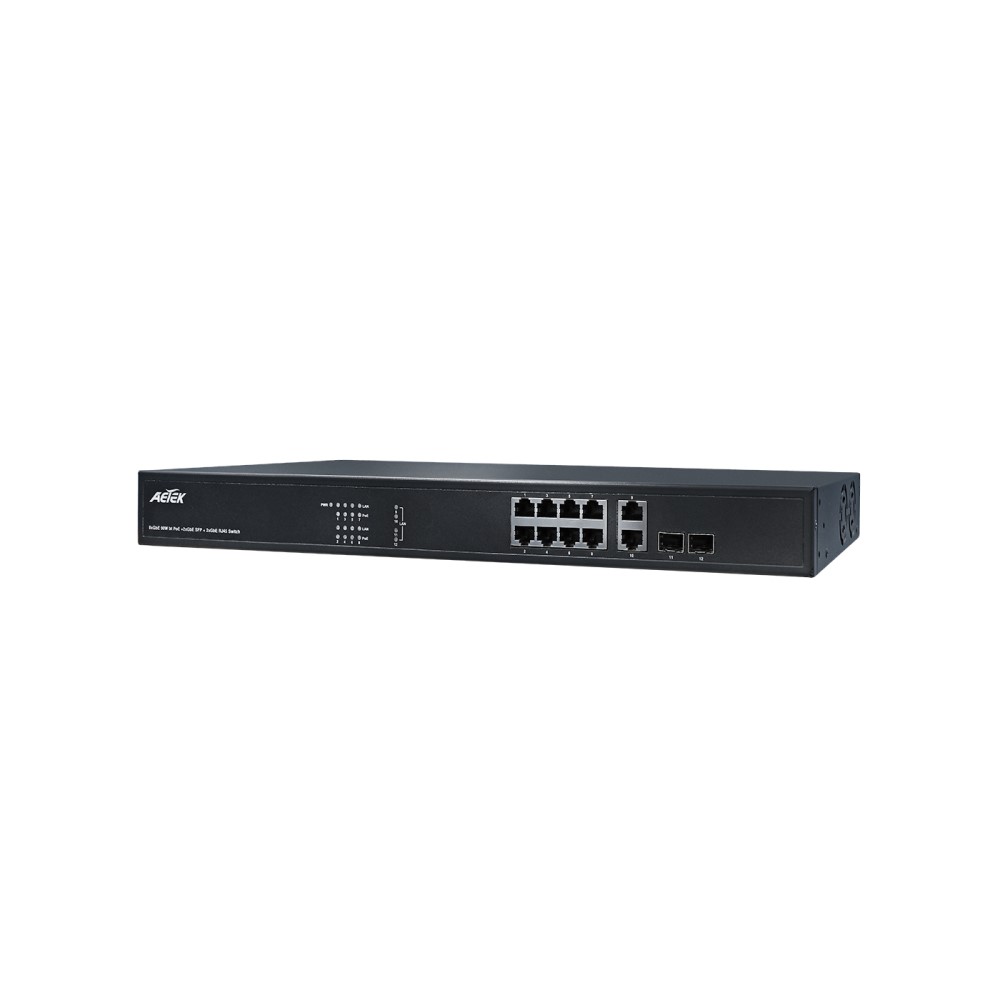 CSD | Aetek 8 Port Unmanaged POE Bt Switch, for C42-05030x Switches ...