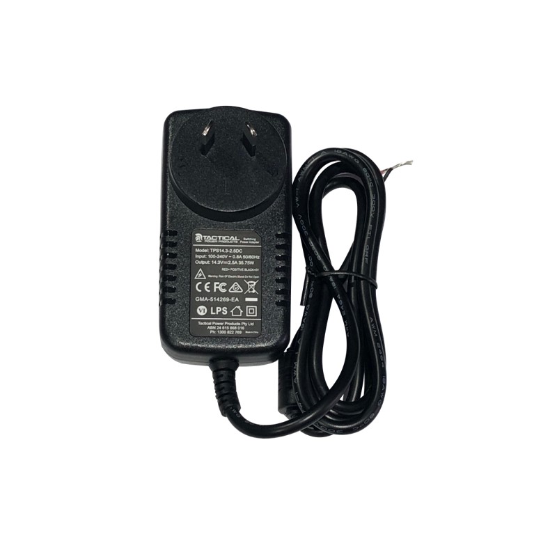 CSD | Tactical Power Supply, 14.3V DC, 2.5A, Plug Pack, Required for ...