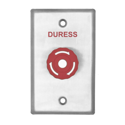 CSD | Duress Button, Big Mushroom, Red, Twist to Reset, IP65, Stainless ...