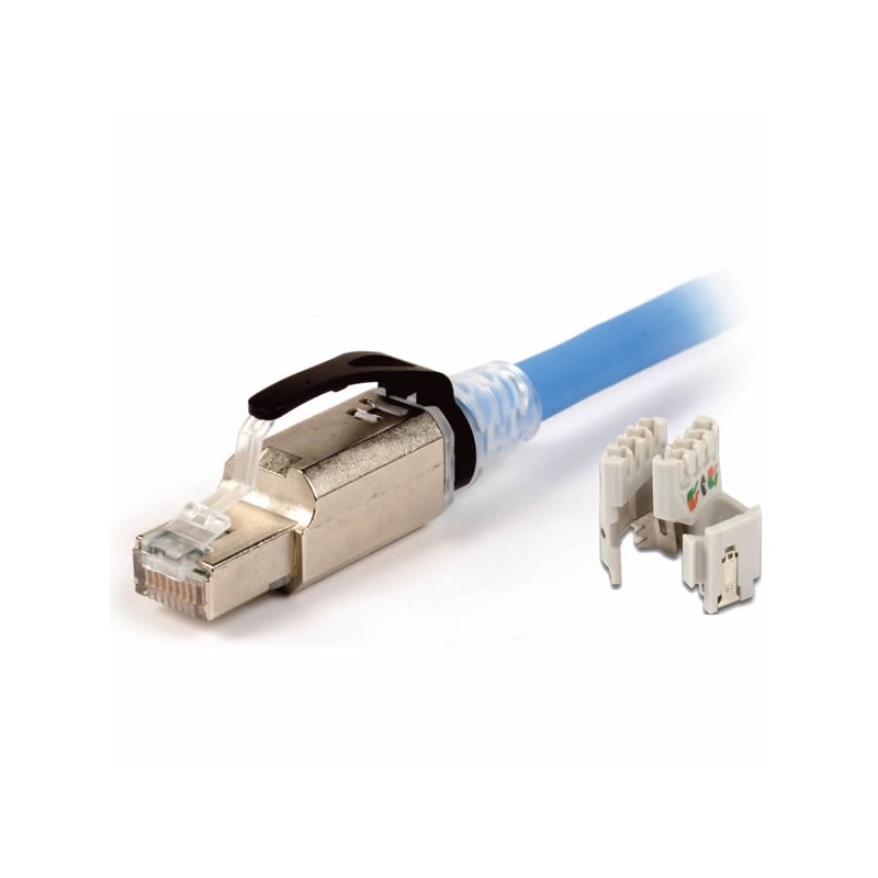 CSD | Siemon 6A Z-Plug, Shielded, RJ45, Copper, No Latch, with Boot