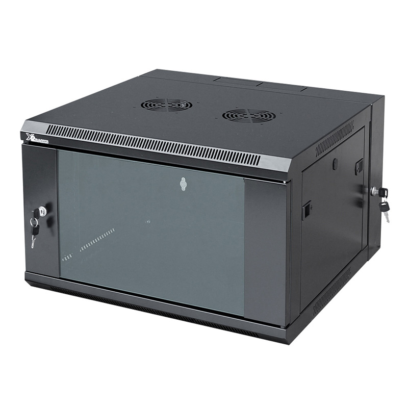WESCO | X2 Racks, 6RU Double Section Wall Mounted Cabinet, 600 (W) x ...