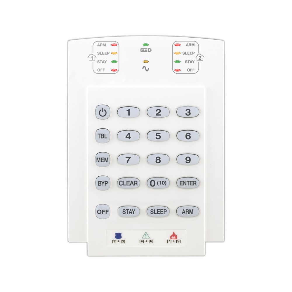 WESCO | 10-Zone Hardwired LED Keypad Module, Vertical