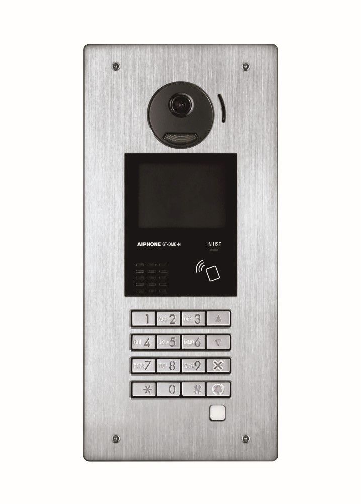 WESCO | Aiphone GT Series 10 Key Video Entrance Station, NFC Reader
