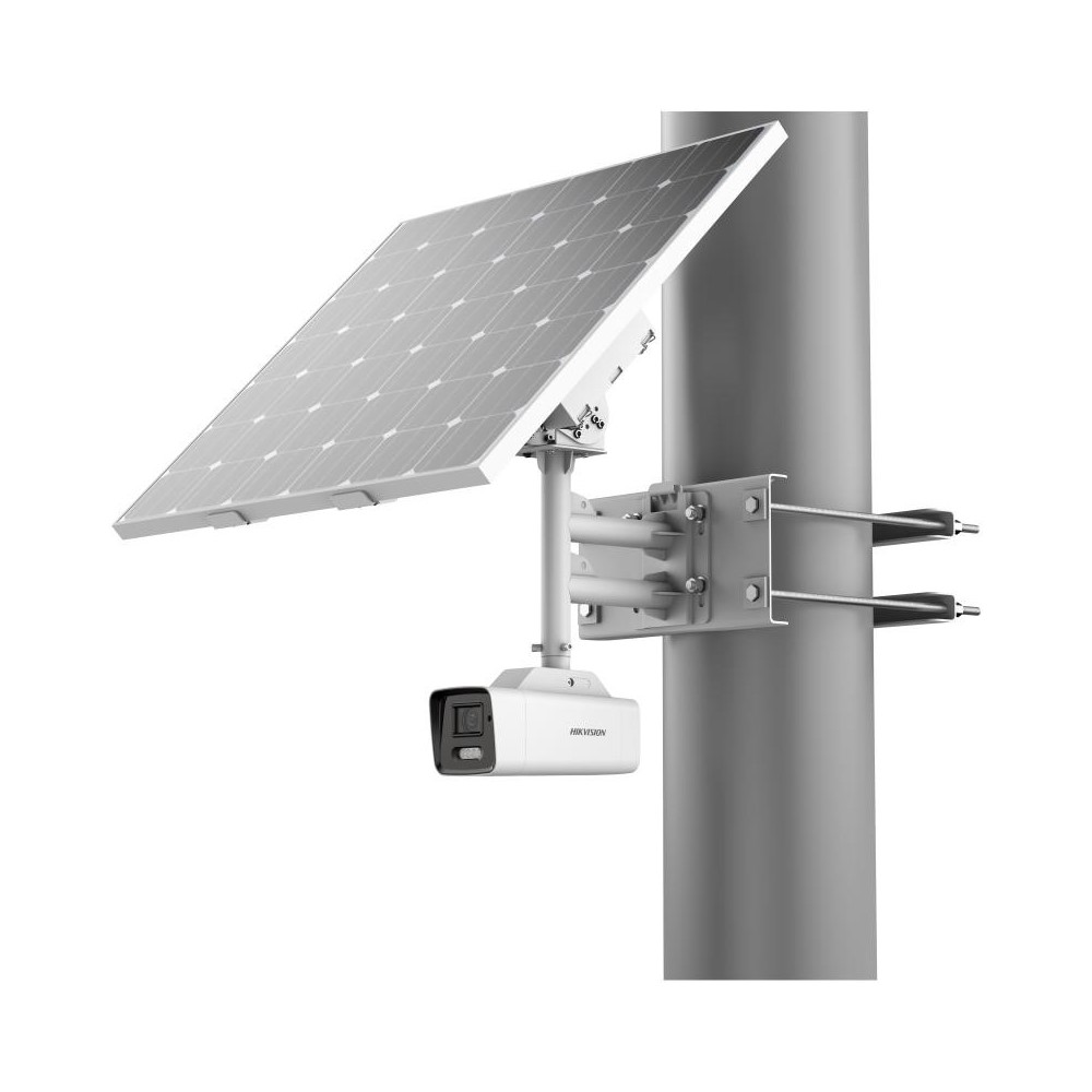 WESCO | Hikvision 8MP ColorVu Bullet Solar 4G Camera, 80W Panel, 30Ah ...