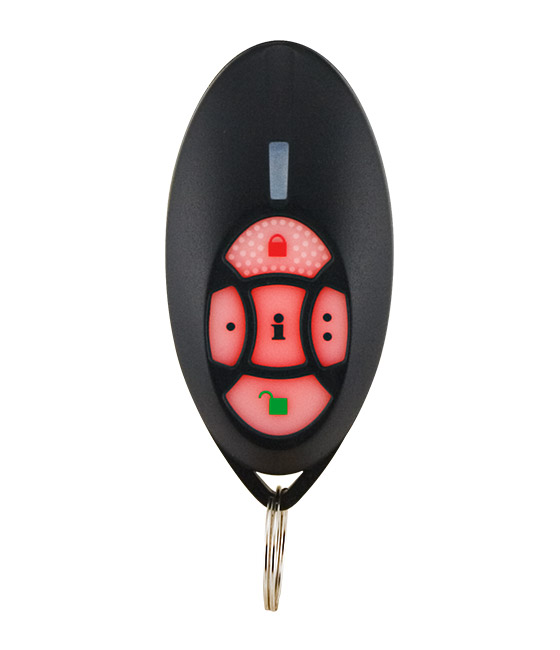 WESCO | Paradox Wireless Remote, Two Way, Black, 433MHz