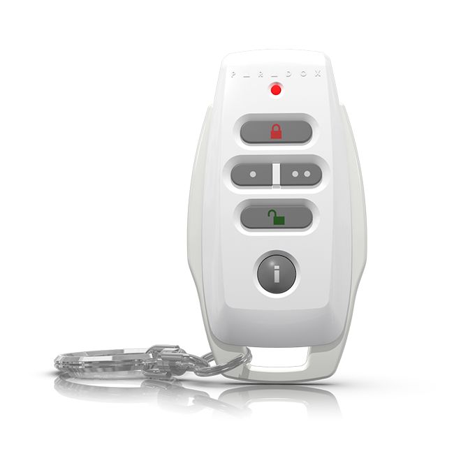 WESCO | Paradox Wireless Remote, Two Way, Slim Style, White, 433MHz