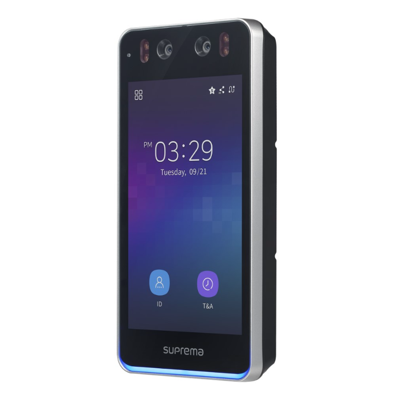 WESCO | Suprema BioStation 3 Face Recognition Reader, QR Code, BLE, IP65, IK06, HID iClass