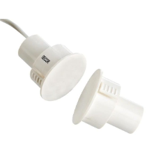 WESCO | Recessed Steel Door Reed Switch, Flush Mount, 19mm White