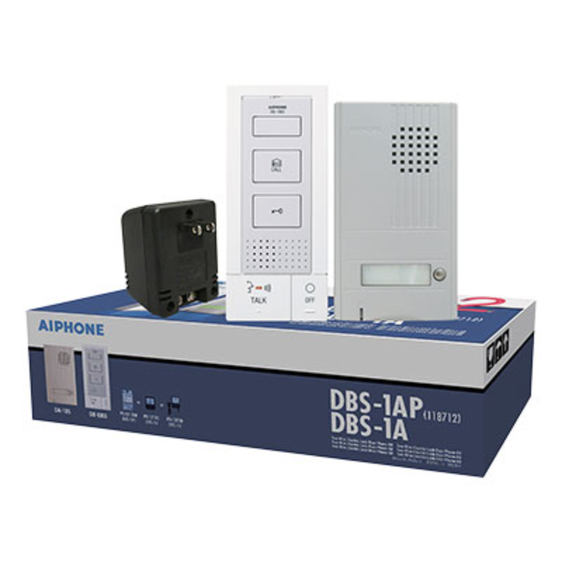 WESCO | Aiphone DB Series 1 Door / 1 Master Kit, Inc. DA-1DS, DB1-MD ...