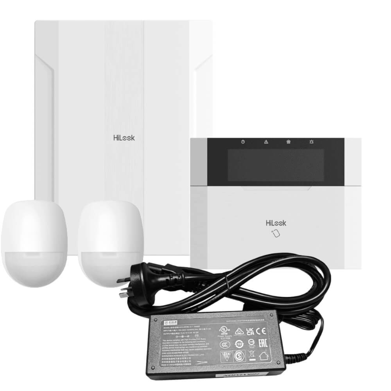 WESCO | HiLook Alarm Kit, 1x HIL-ALARM-KIT1, 1x HIL-ALARM-POWER, 1x CSD ...