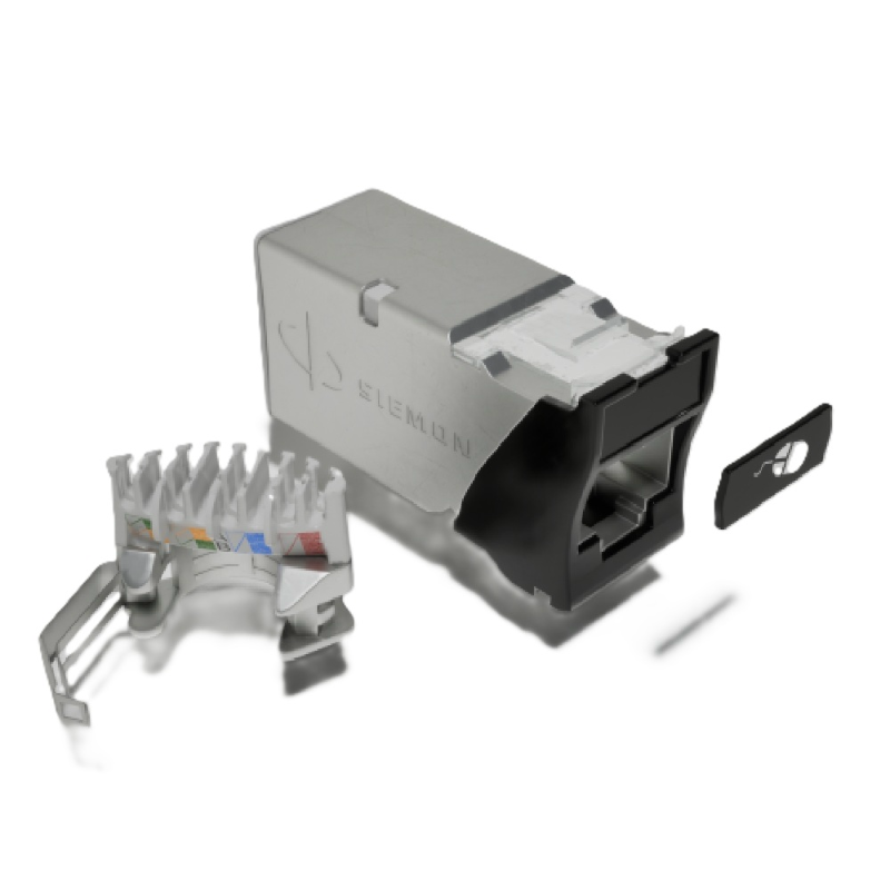 WESCO | *Promo* Siemon CAT6A Z-MAX Shielded Outlet, RJ45, Hybrid ...